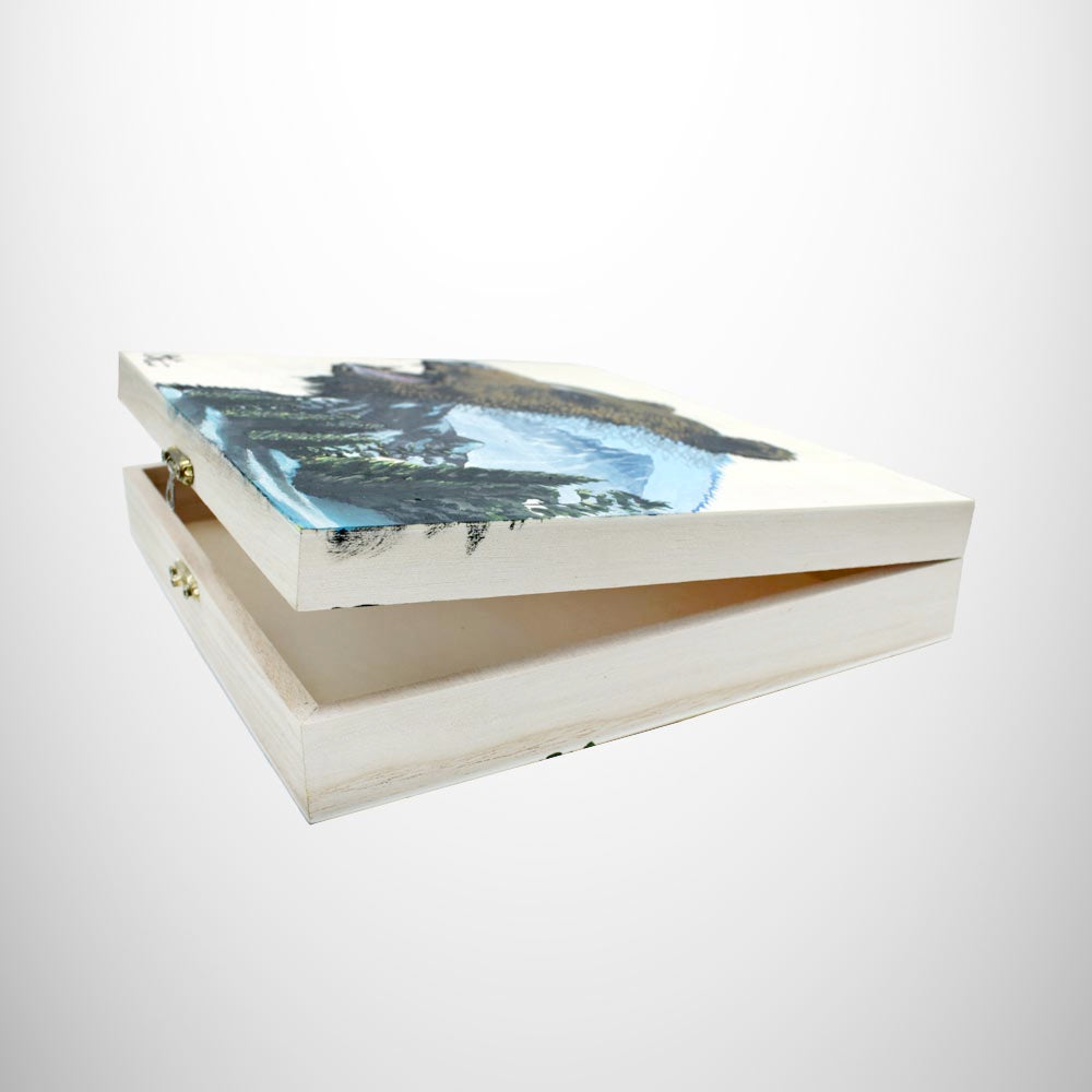 Wooden Box - Bear – Cherokee Nation Gift Shop