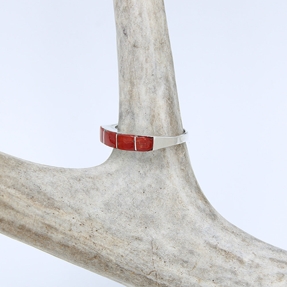 Ring - Coral – Cherokee Nation Gift Shop