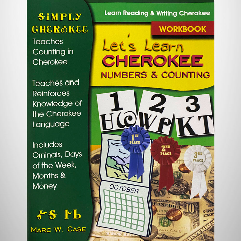 Let's Learn Cherokee - Numbers & Counting Workbook – Cherokee Nation ...